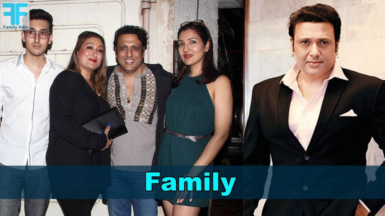 Govinda Family with Wife Daughter and Son। Yashvardhan Ahuja - YouTube