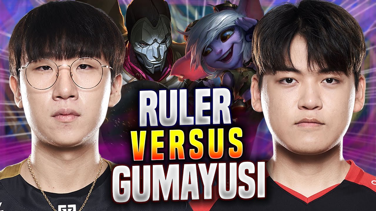GUMAYUSI vs RULER! - T1 Gumayusi Plays Tristana ADC vs GEN Ruler Jhin! | Season 2022 - YouTube