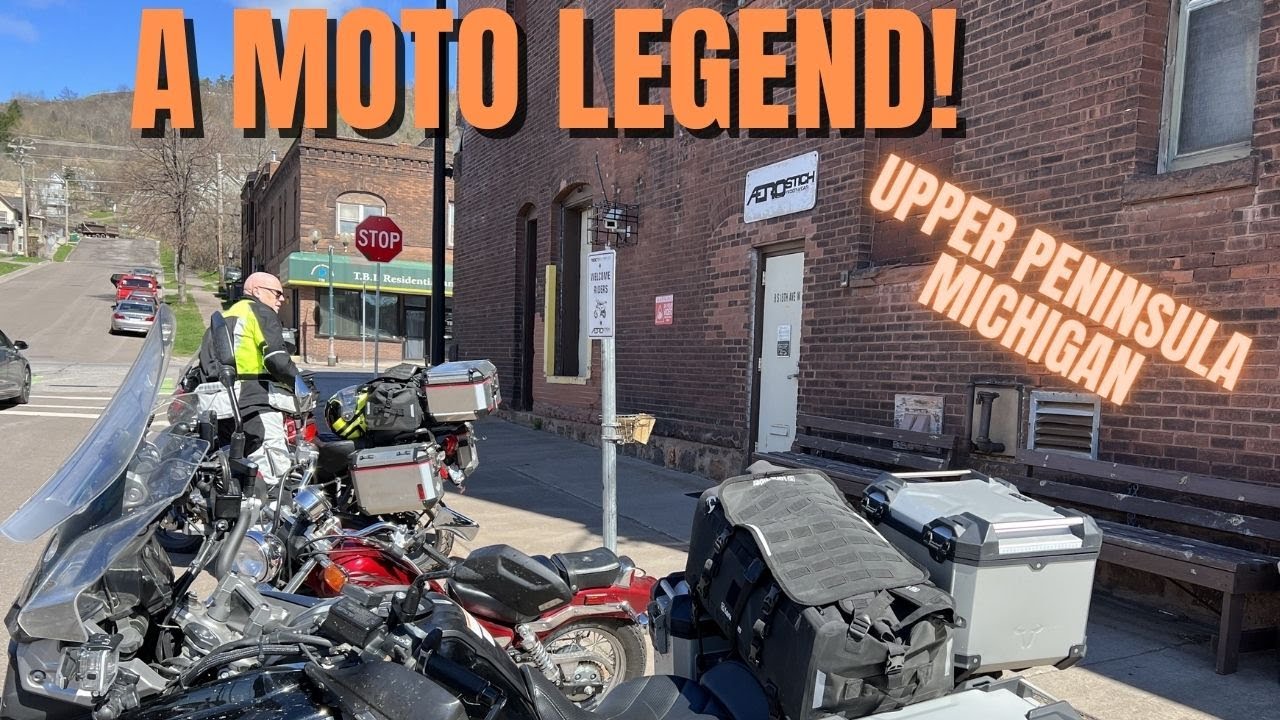 Meeting a moto legend! Andy Goldfine founder of Aerostich. - YouTube