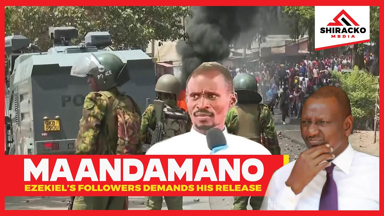 LIVE: ANGRY AZIMIO & PST. EZEKIELS FOLLOWERS DEMOS. WACHILIA EZEKIEL ...