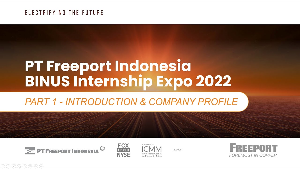 Internship Expo 2022 Part 1 - Introduction & Company Profile - YouTube