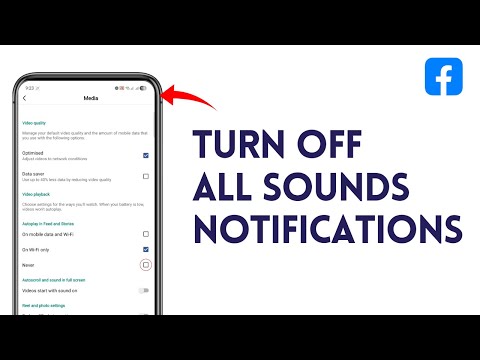 How to Turn Off All Sounds on Facebook App