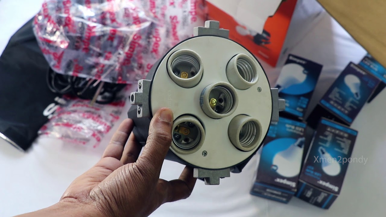 Simpex Pro HD LED LITE 5 Constant Studio Light (125 watts) - YouTube