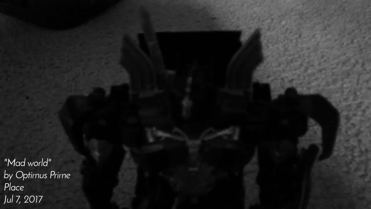 Optimus Prime sings Mad World - YouTube