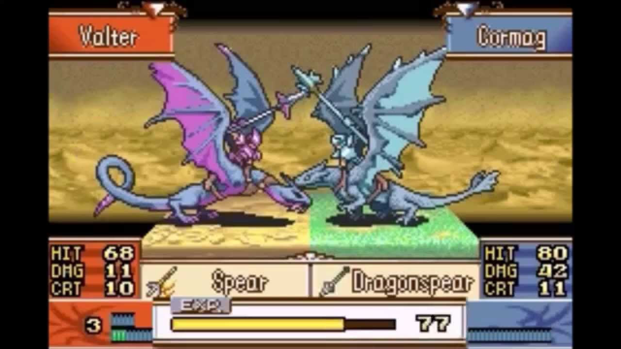 Fire Emblem the Sacred Stones Playthrough Part 54 Cormag vs Valter ...