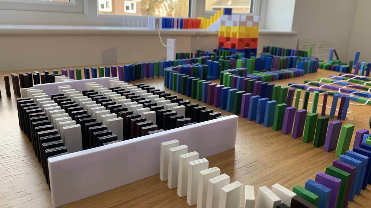 Epic domino project - YouTube