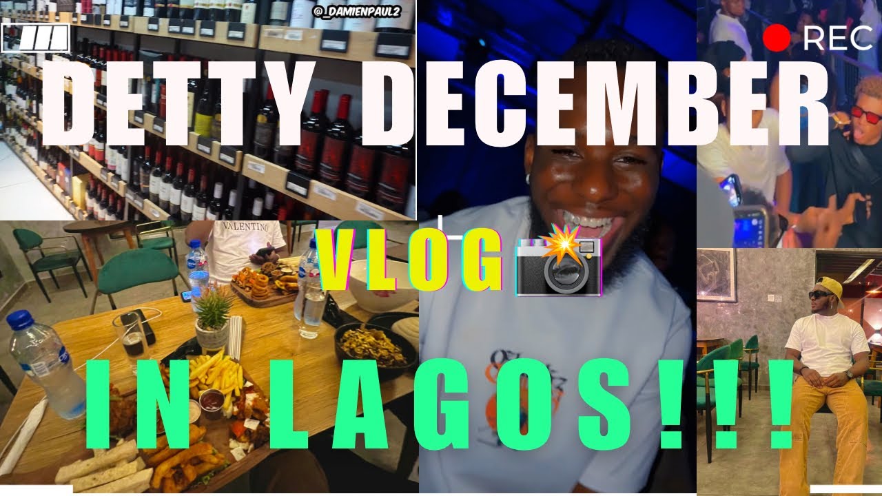 Detty December In Lagos !!! I Met Moses LDN😳 - YouTube