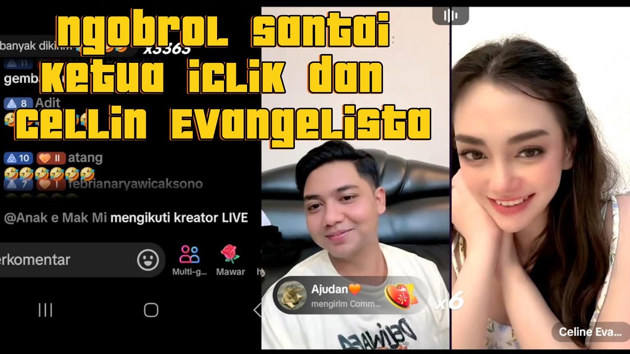 FEBRI NGOBROL SANTAI BARENG CELLIN EVANGELISTA PART 1 - YouTube
