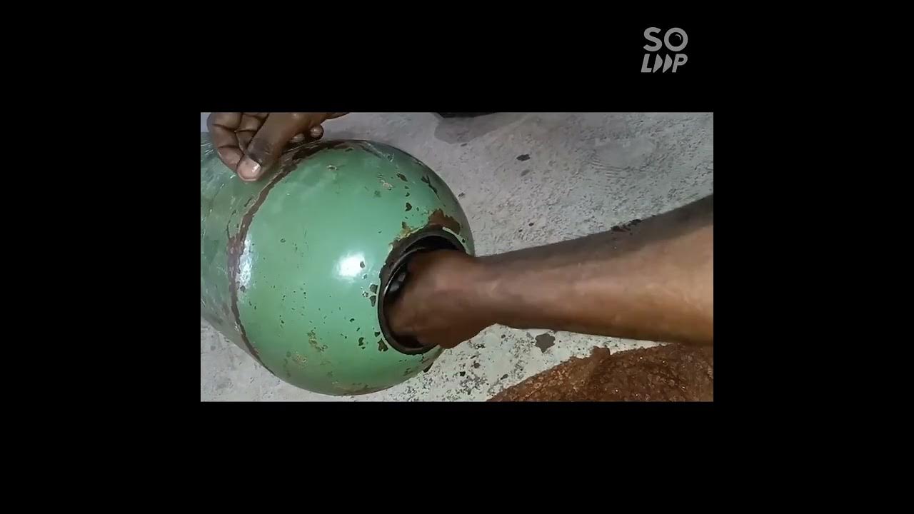 RP Hydraulic accumulator bladder replacement - YouTube