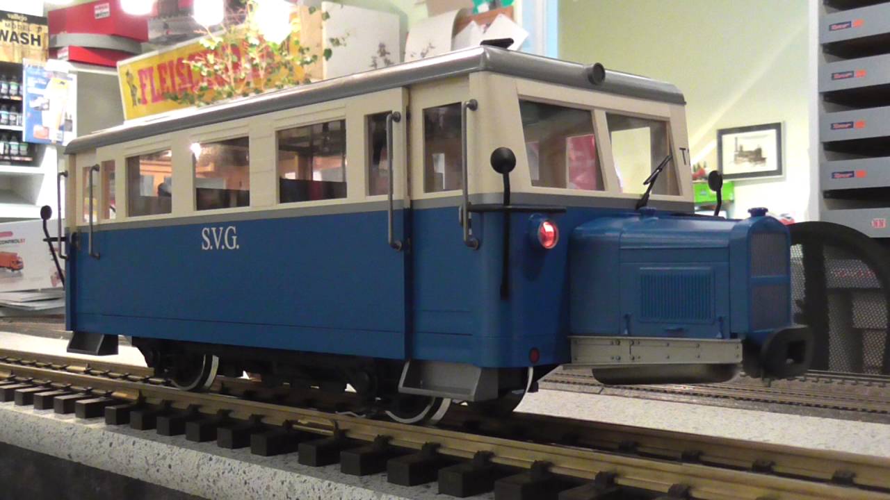 LGB 24660 Wismarer Schienenbus der Sylter Inselbahn Digital & Sound ...