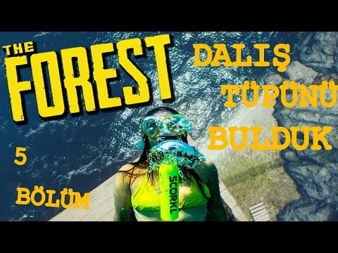 DALIŞ TÜPÜ VE HARİTA BULUYORUZ(THE FOREST #5)