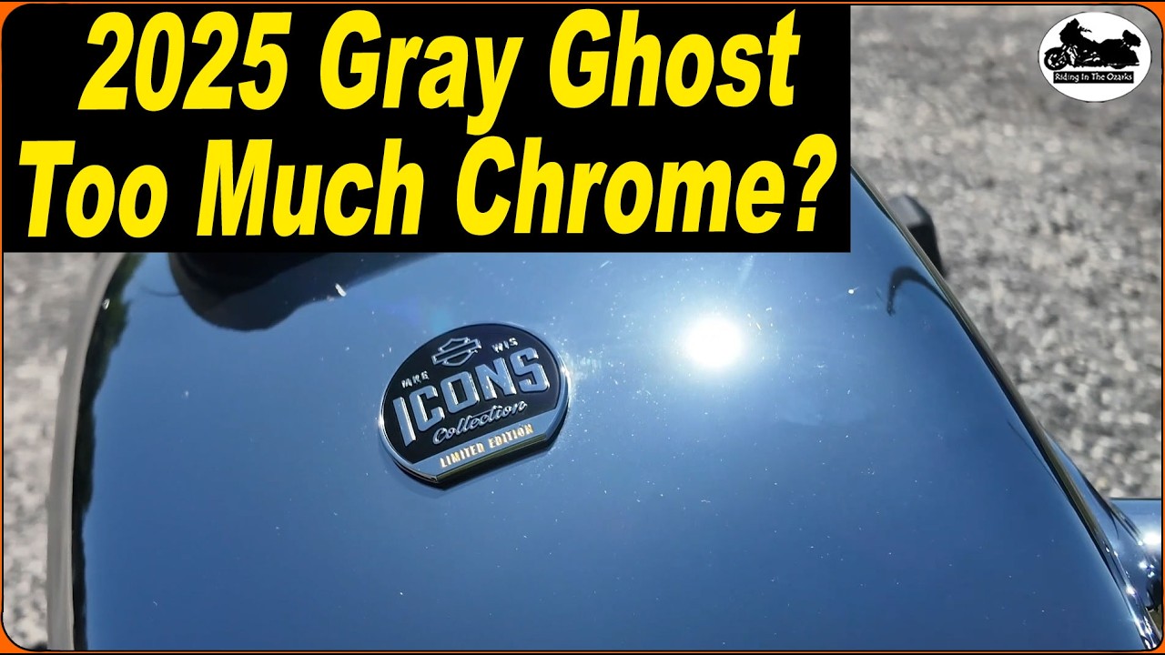 First Look 2025 HARLEY DAVIDSON Grey Ghost FATBOY! Too Much? - YouTube
