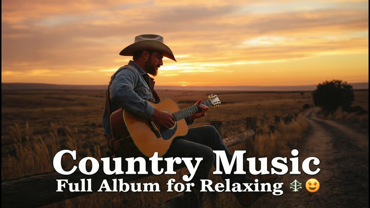 Country Music Full Album for Relaxing 🎸 Emotional Country Songs to Calm ...