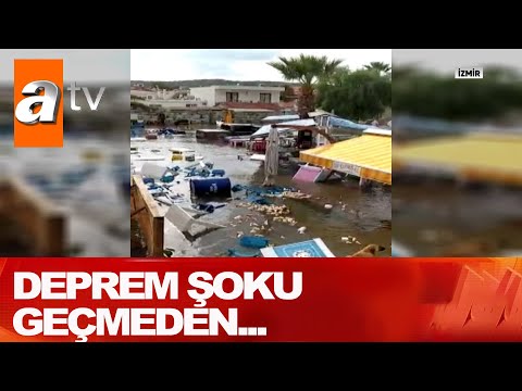 Deprem şoku geçmeden tsunami geldi! - Atv Haber 31 Ekim 2020