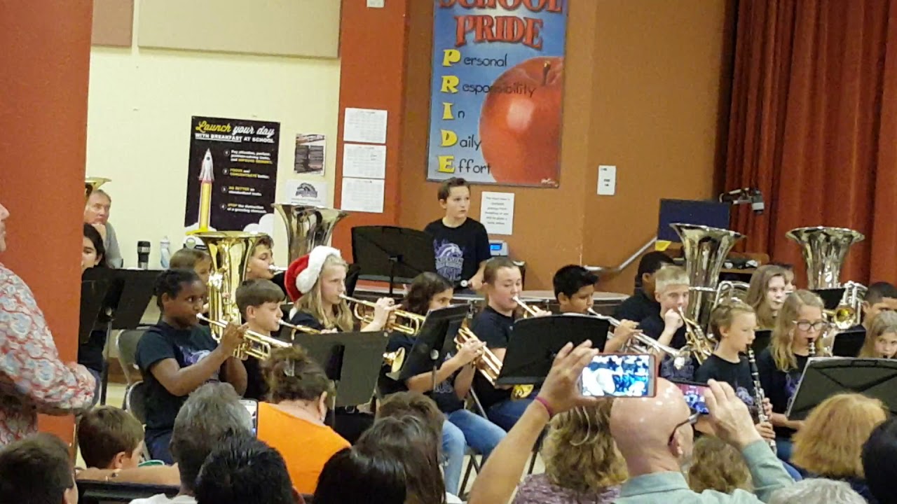 Anderson Middle School Band in Stuart on 12/15/2016 - YouTube