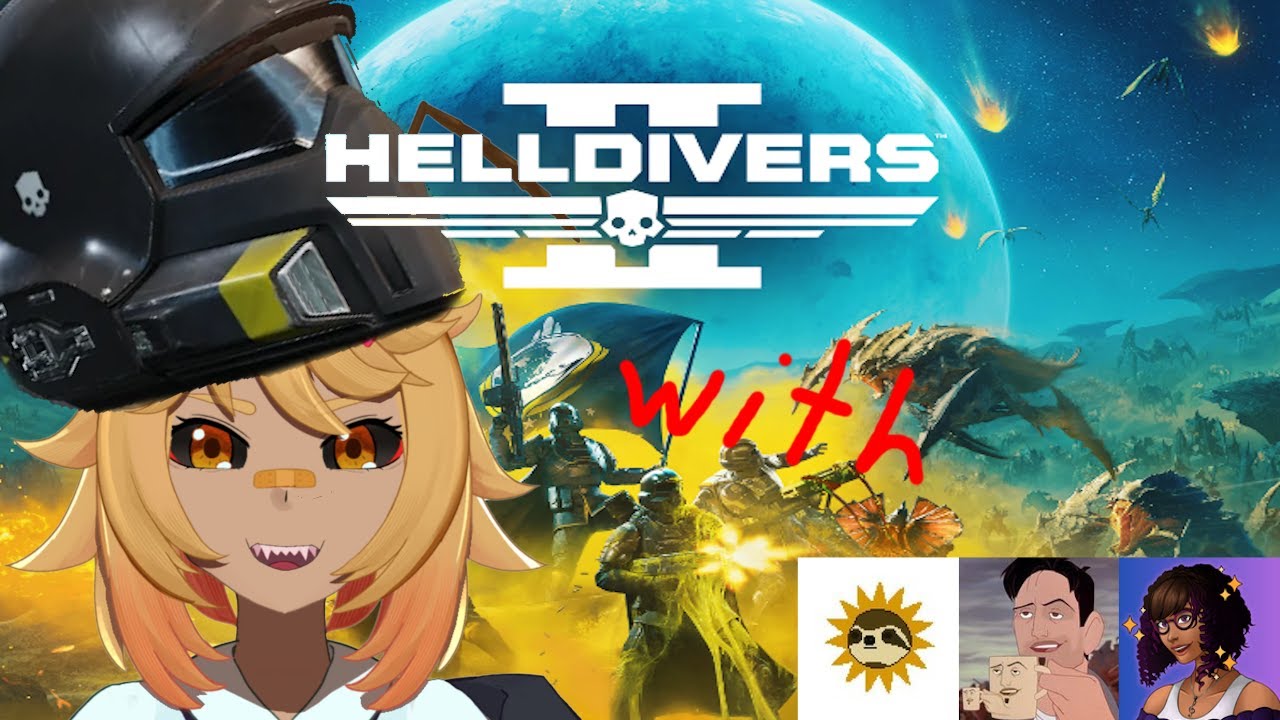 [HELLDIVERS 2] THIS DEMOCRATIC BUG FIGHTS FOR LIBERTY WITH HER GANG ...