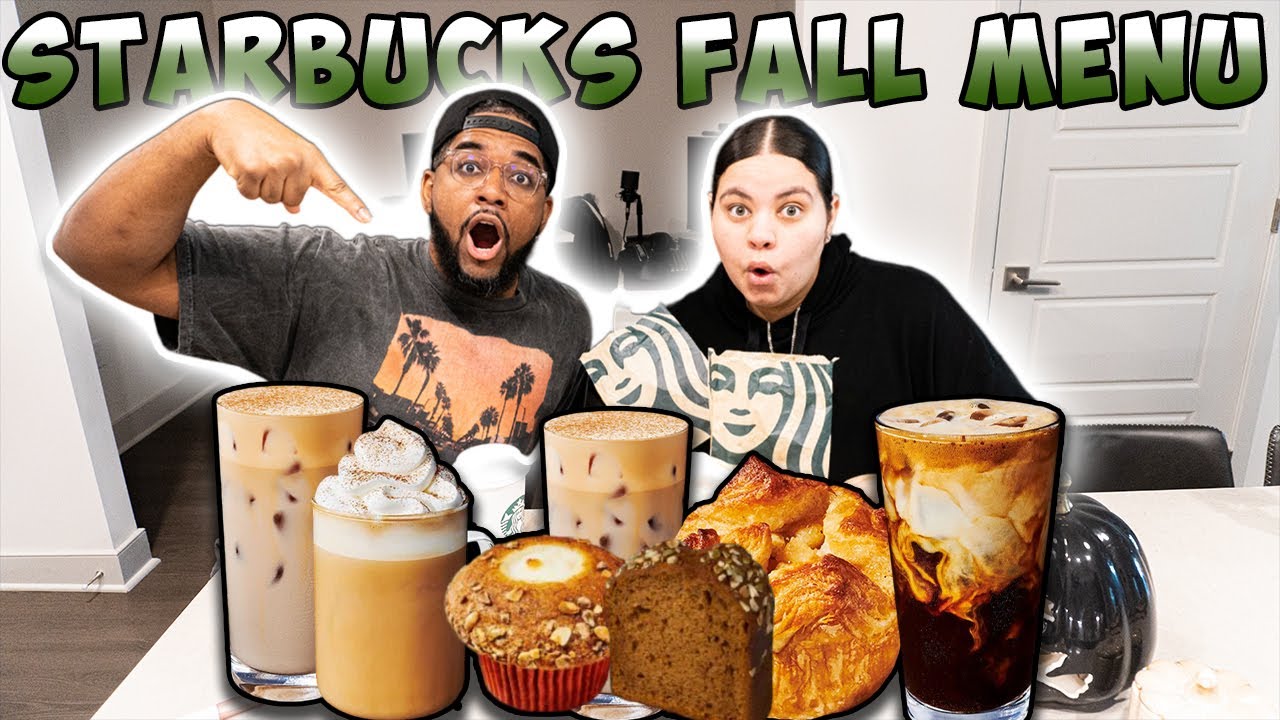 Starbucks NEW Fall drinks REVIEW | Fall 2024 Menu Revealed! Pumpkin ...