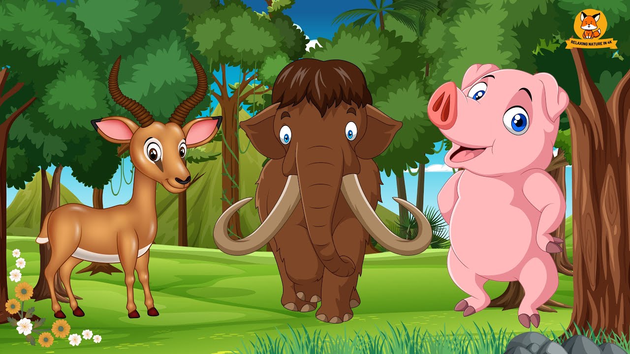 Wild Animal Sounds In Nature: Impala, Antelope, Mammoth, Pig, Vulture ...