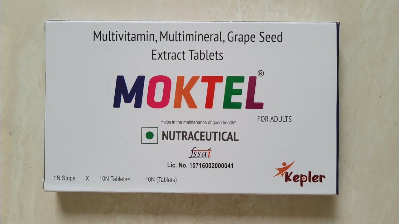 Brand Name Series | Drug #182 | Tab Moktel | Multivitamin, Multimineral ...