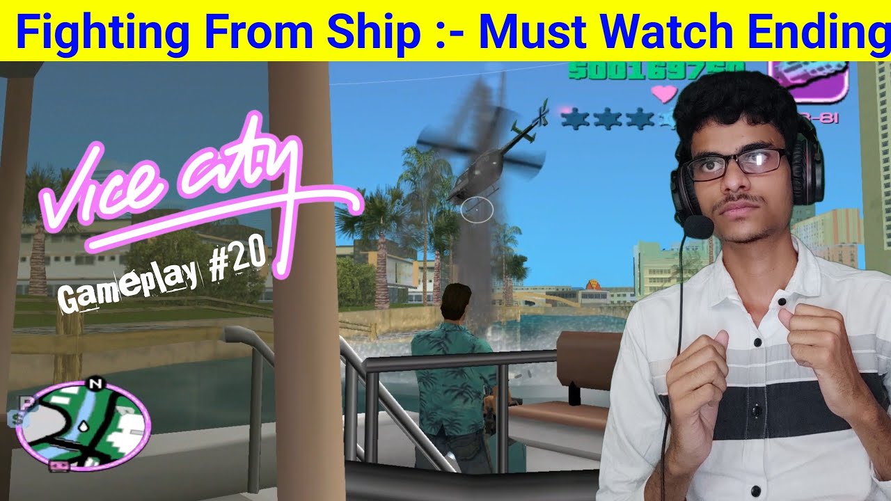 Fighting From Ship | Don't Miss the Ending | Gta vice city | Gameplay ...