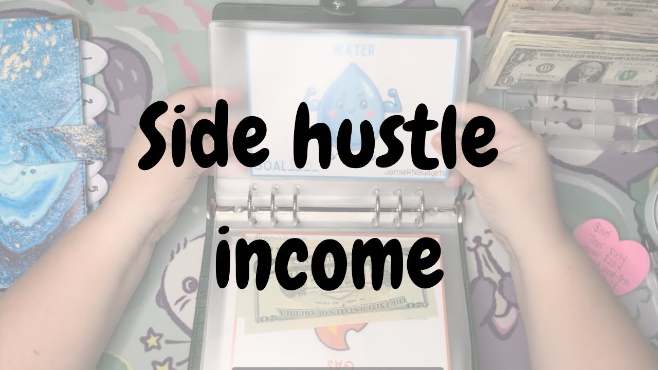 Side hustle income | One month ahead binder | Vacation binder - YouTube