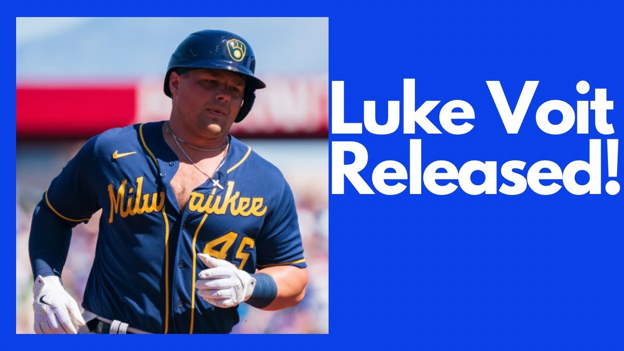 Milwaukee Brewers RELEASE Veteran First Baseman Luke Voit After Only 22 ...
