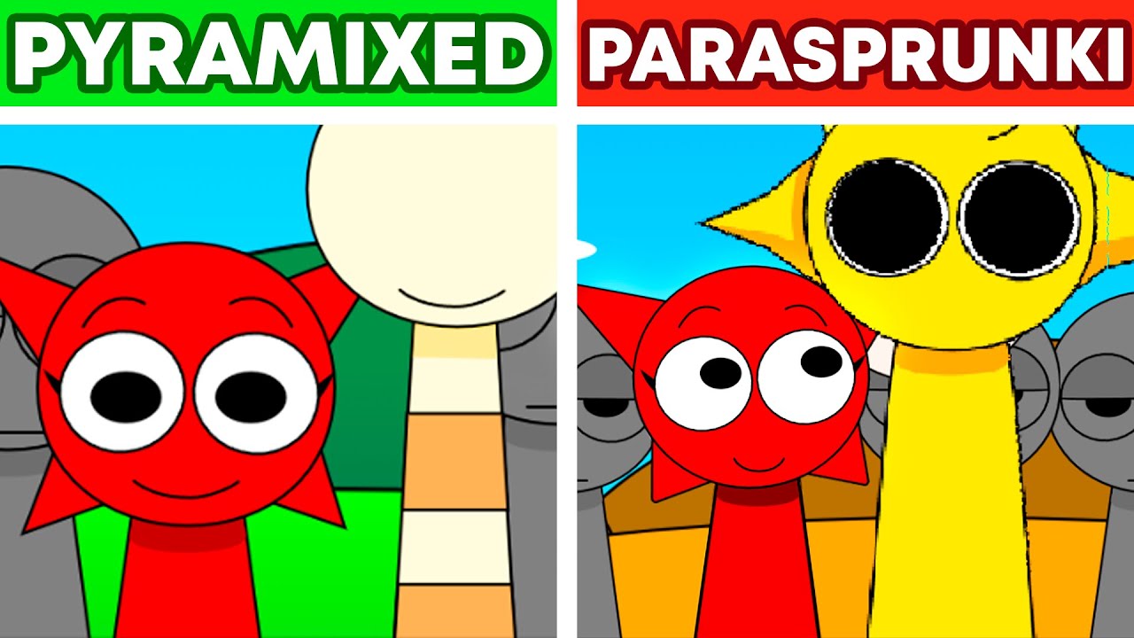 Incredibox Sprunki Parasprunki Pyramixed NEW Secret OC UPDATE! NEW ...