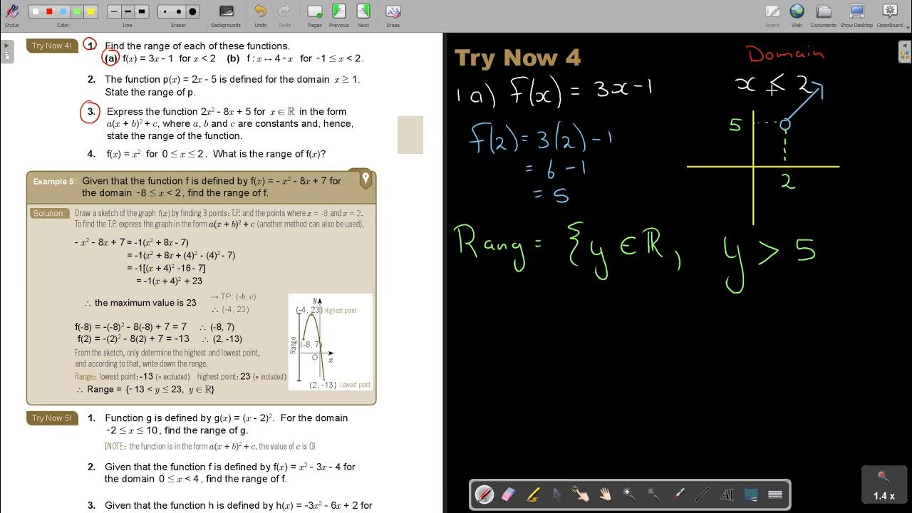 3 4 Graphs and Functions and Coordinate Geometry Basic Concepts of ...