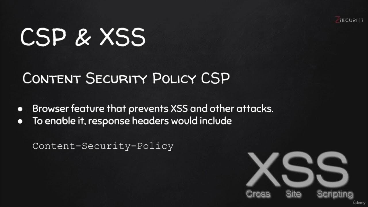50. XSS Unveiled: Navigating CSP Challenges in Application Security - YouTube
