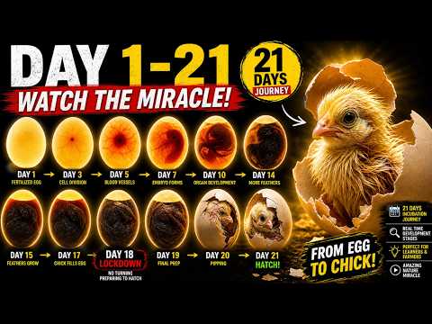 Chicken Egg Candling Day 1–21 |🥚 Full Embryo Development Guide use mobile light