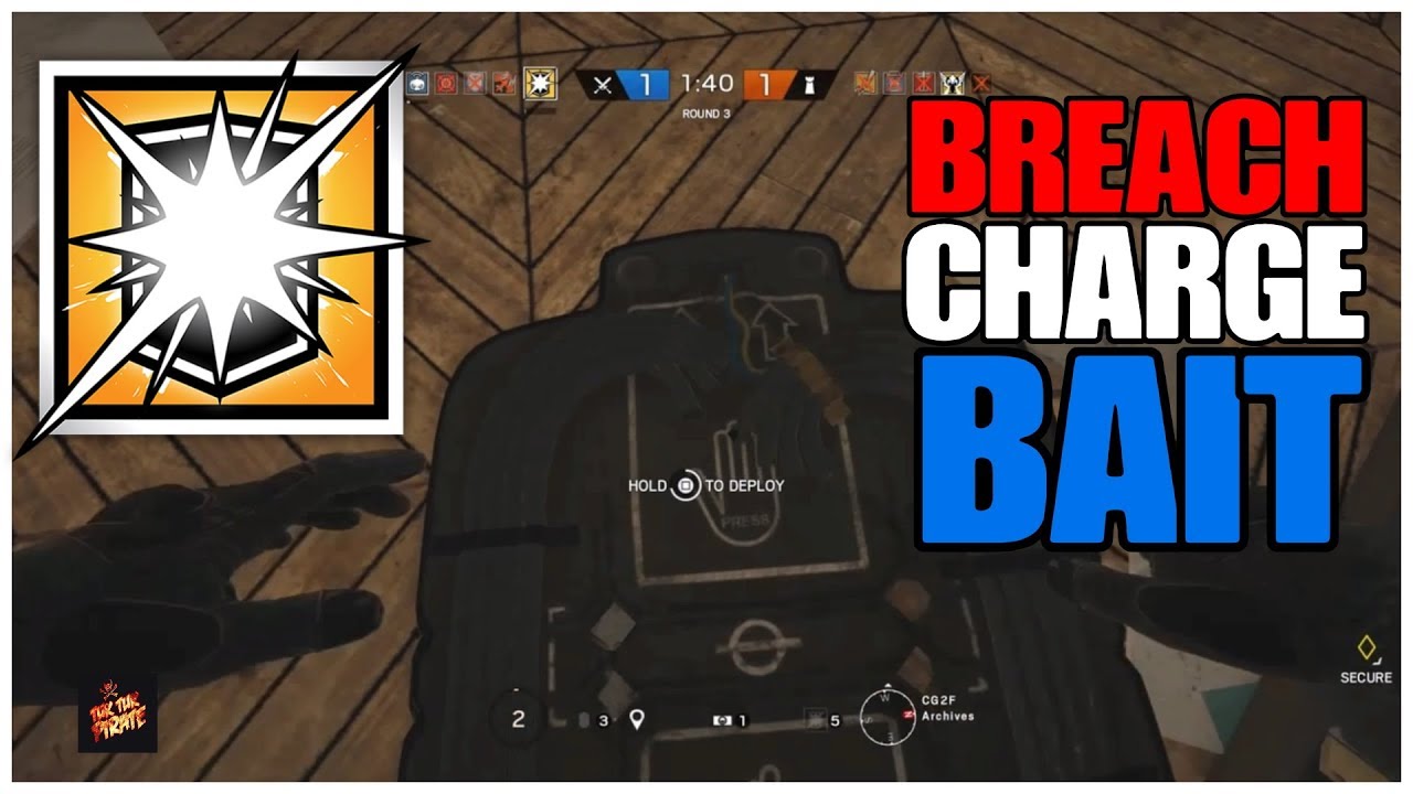 Baiting with a Breach Charge! - Rainbow Six Siege - YouTube