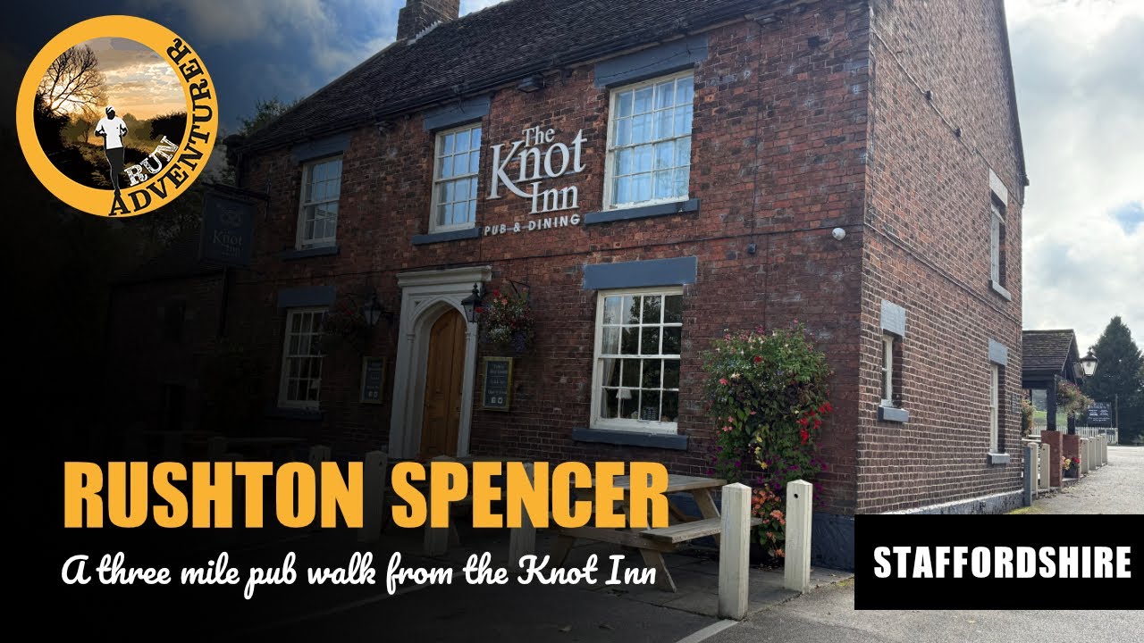 A walk from the Knot Inn, Rushton Spencer, Staffordshire - YouTube