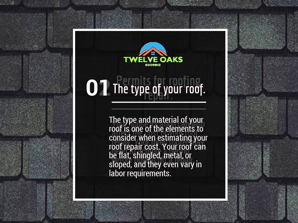 How to Estimate the Cost of your Roof Repair - YouTube
