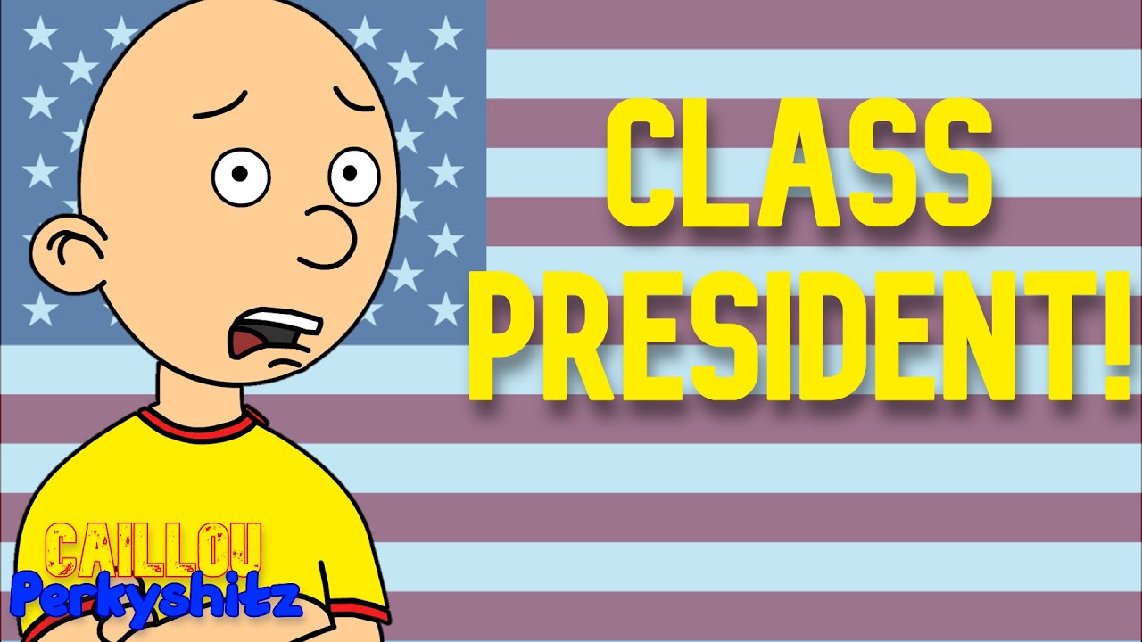 Caillou The Class President | Remastered - YouTube