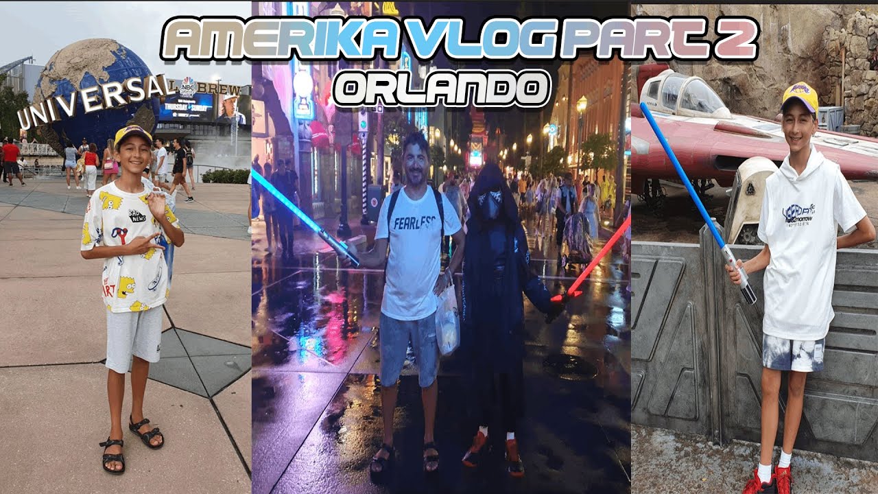 AMERİKA VLOG PART 2 | Orlando Vlog Tam Tur | Disneyland ve Universal ...