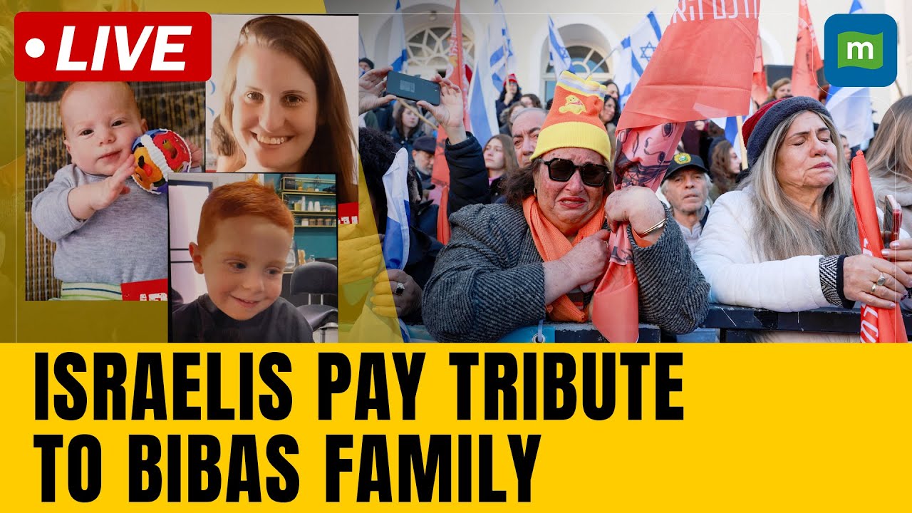 LIVE | Israel Honors Bibas Family With Heavy Heart | Israel Hamas War ...