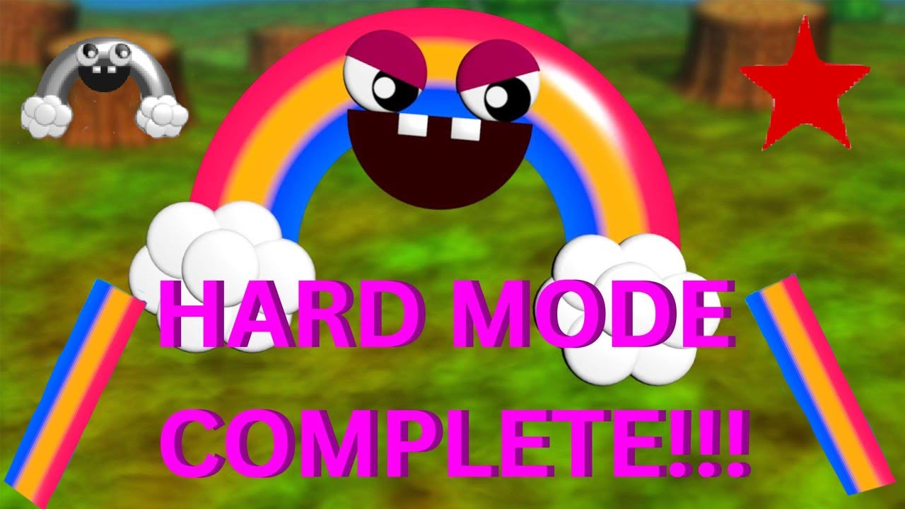 HARD MODE COMPLETE (2nd Victor) | One Night at Chica's Magic Rainbow's ...