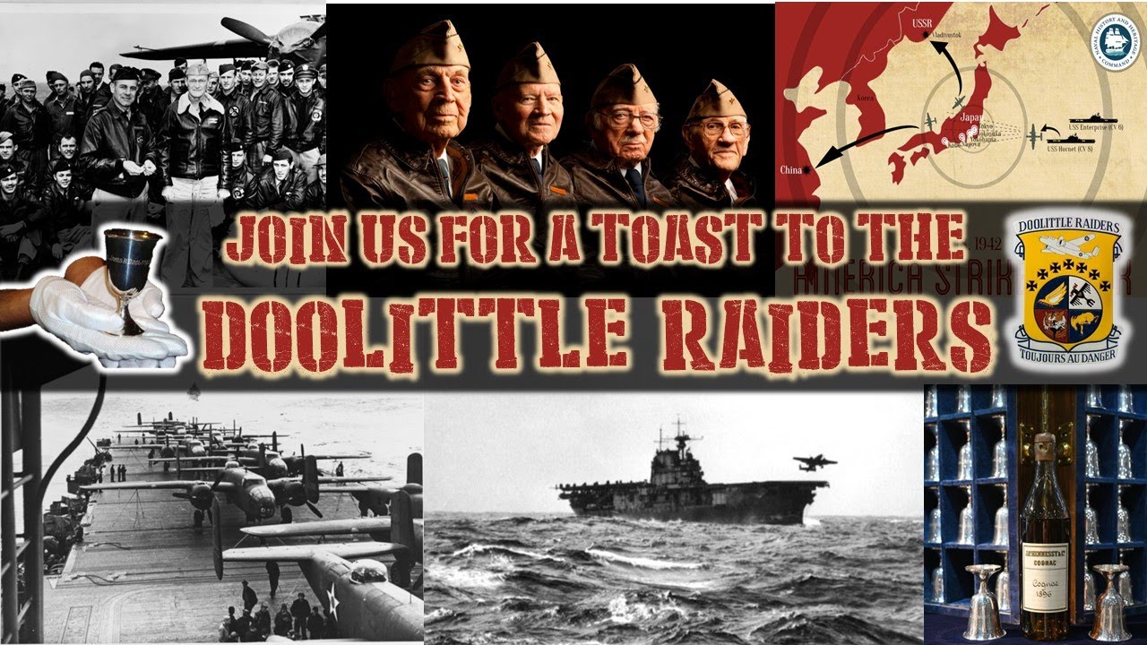Doolittle Raiders Toast 18 April 2024 Michigan AFA - YouTube