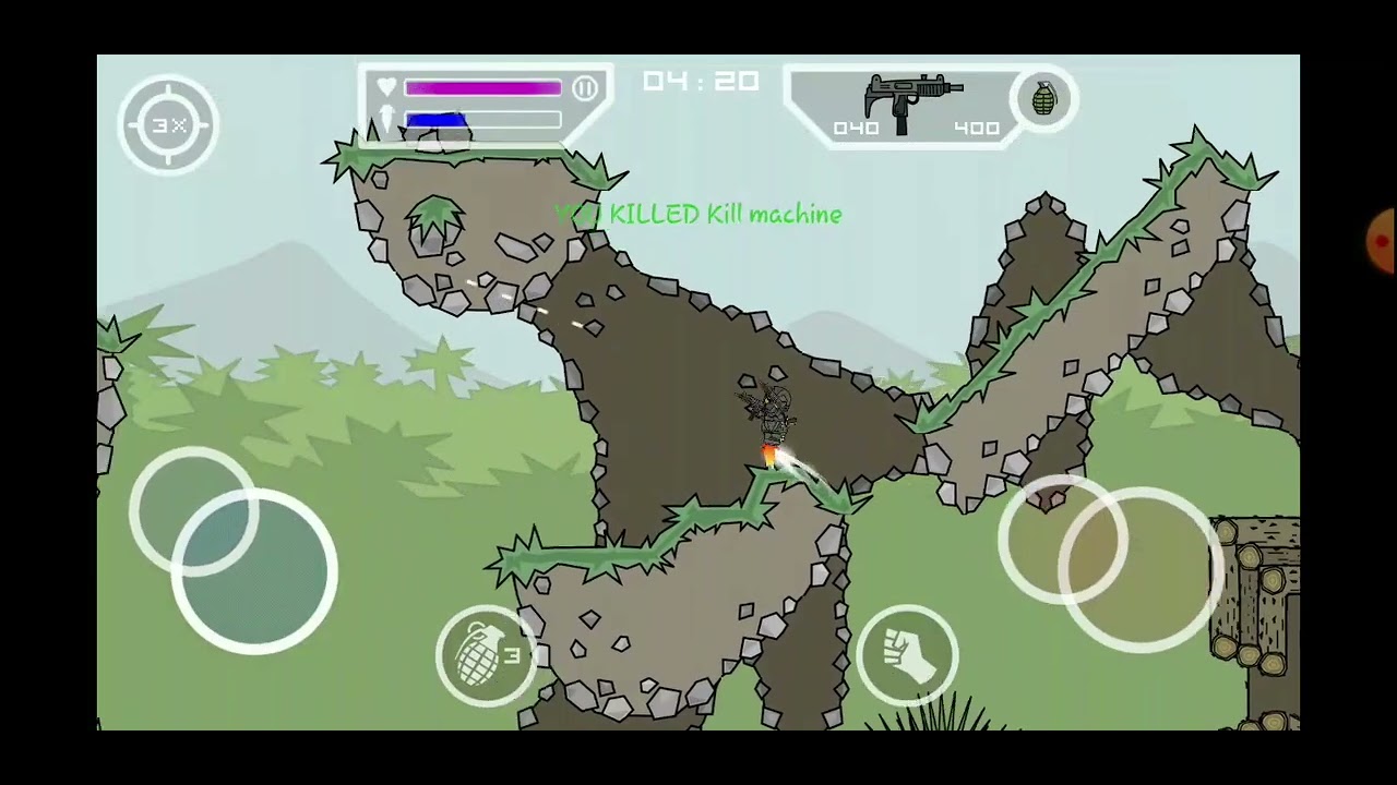 Mini Militia Outpost map with Friends #gaming - YouTube