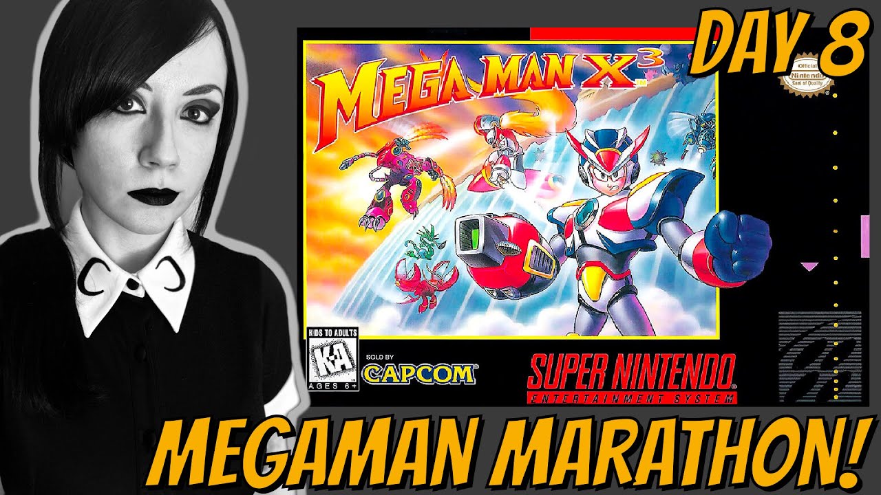 Mega Man Marathon 2024 - Day 8 - Playthrough of X3! - YouTube