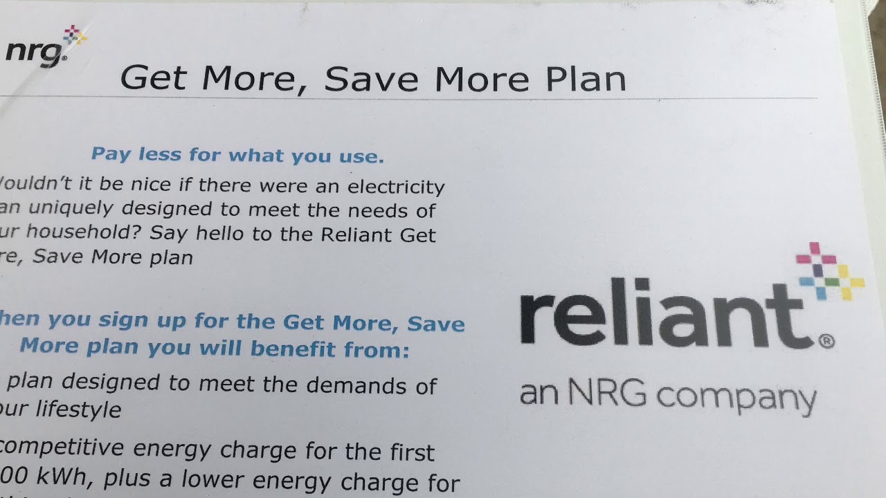 Reliant and NRG COMPANY - YouTube