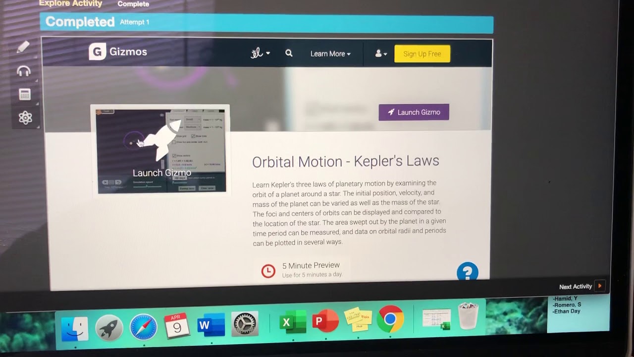 How to use Gizmo in Edgenuity - YouTube