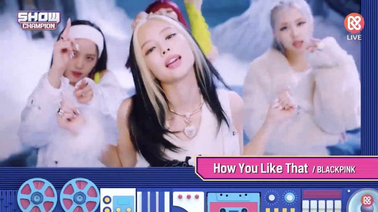 SHOW CHAMPION BLACKPINK 2ND WIN AWARD MUSIC SHOW - YouTube