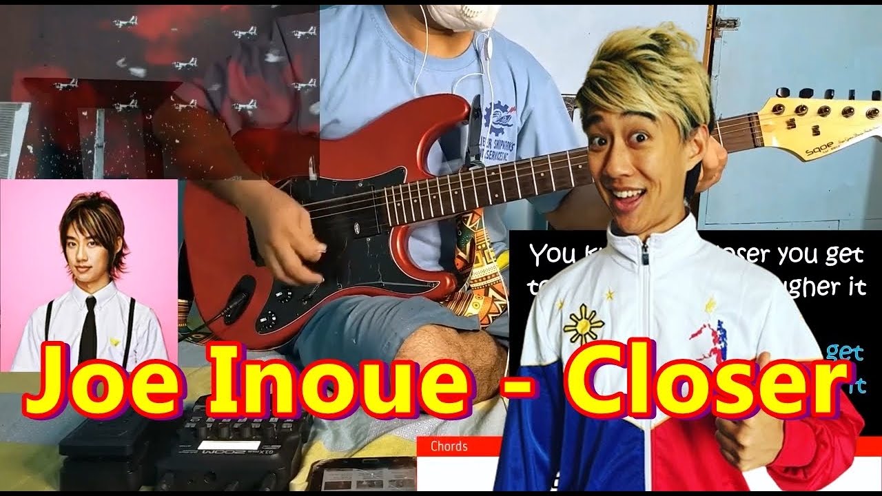 Joe Inoue - Closer "Naruto Opening Song" (Guitar Cover With Chords ...