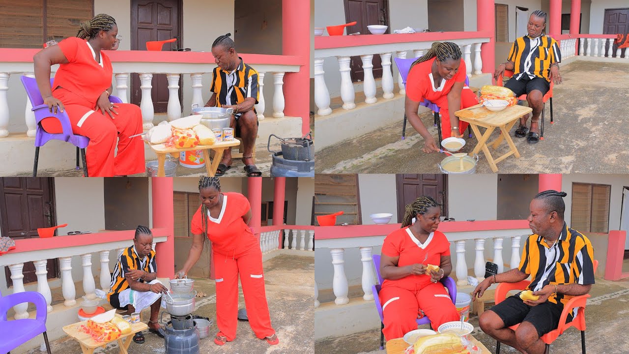 NANA YEBOAH ONCE AGAIN HOW TO PREPARE MOLE KOKO (ampampa) A GHANAIAN ...
