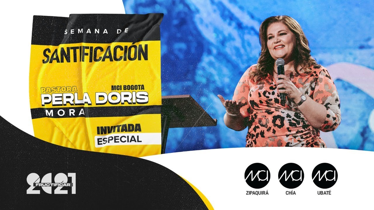 "DIOS HARÁ MARAVILLAS" Ps Perla Doris Mora - Semana de #Santificación y ...