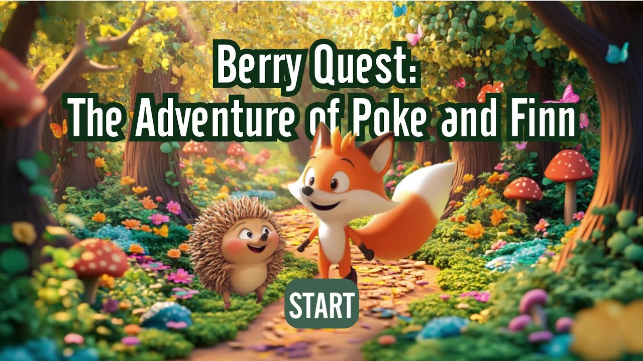 Berry Quest The Adventure of Poke and Finn | Education Stories For Kids - YouTube