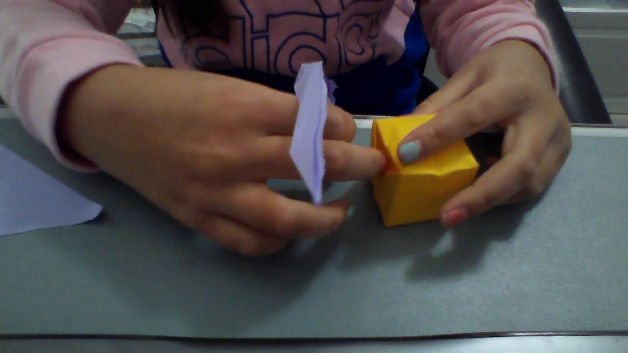 Origami Golden Snitch from Harry Potter - YouTube