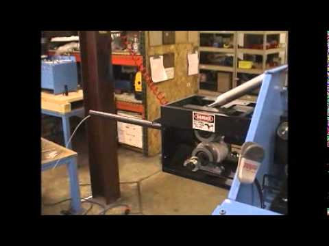 Marken Mfg. 475 Cut and Strip Automatic Cutting Machine - YouTube
