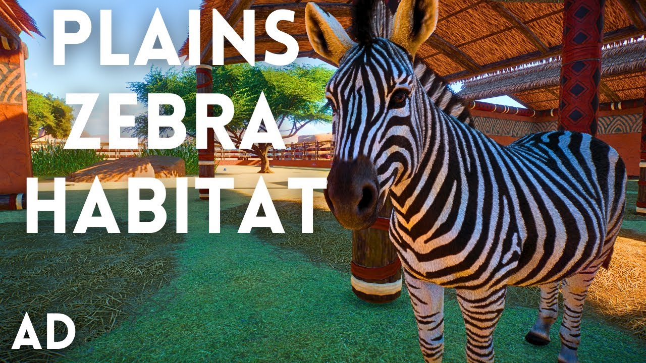 Making a Zebra Habitat in Planet Zoo Console Edition! - YouTube